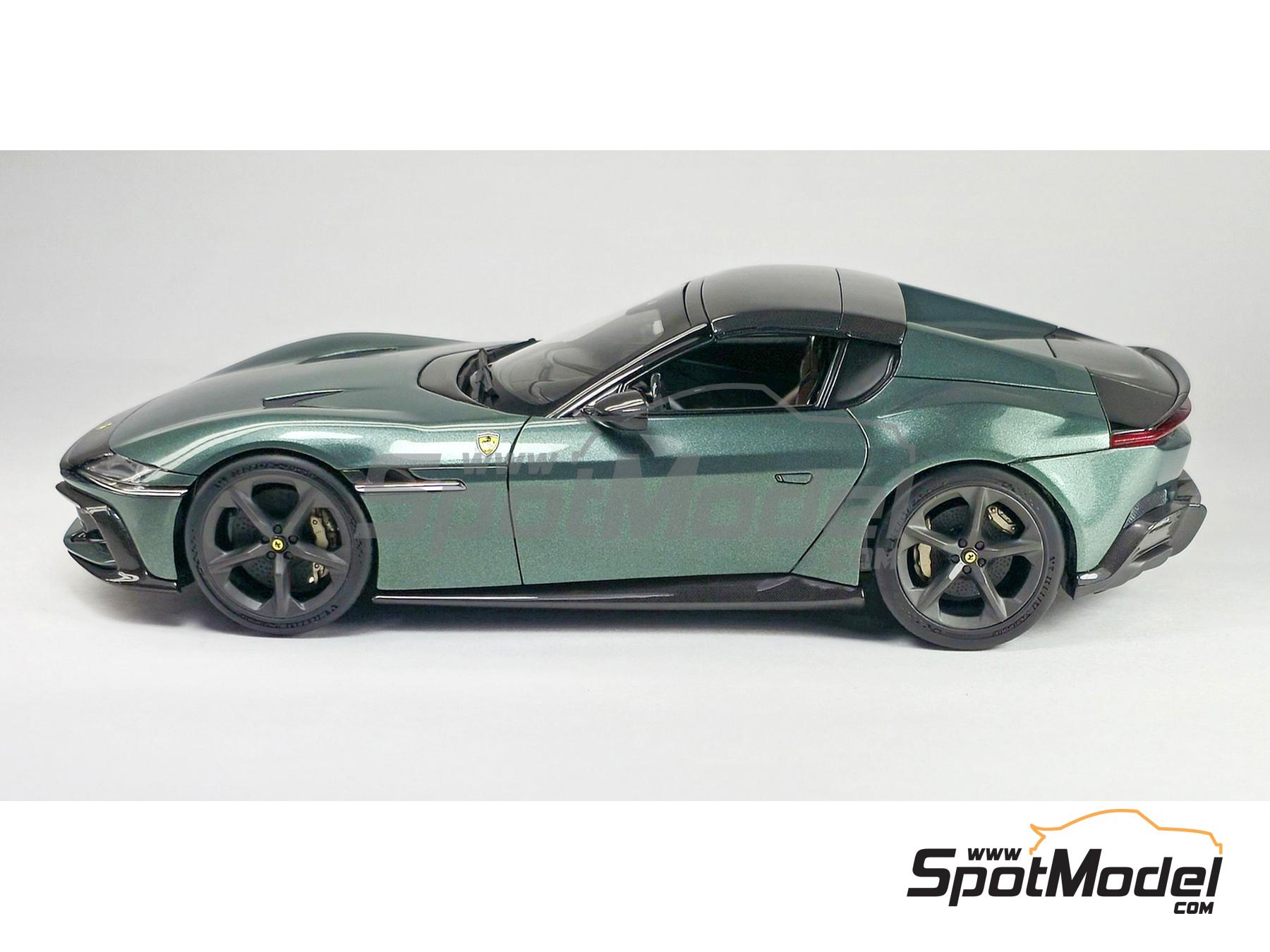 Kitbox PZY Model KB08-26: Car scale model kit 1/24 scale - Ferrari 12 Cilindri Spider (ref. KB08 ...